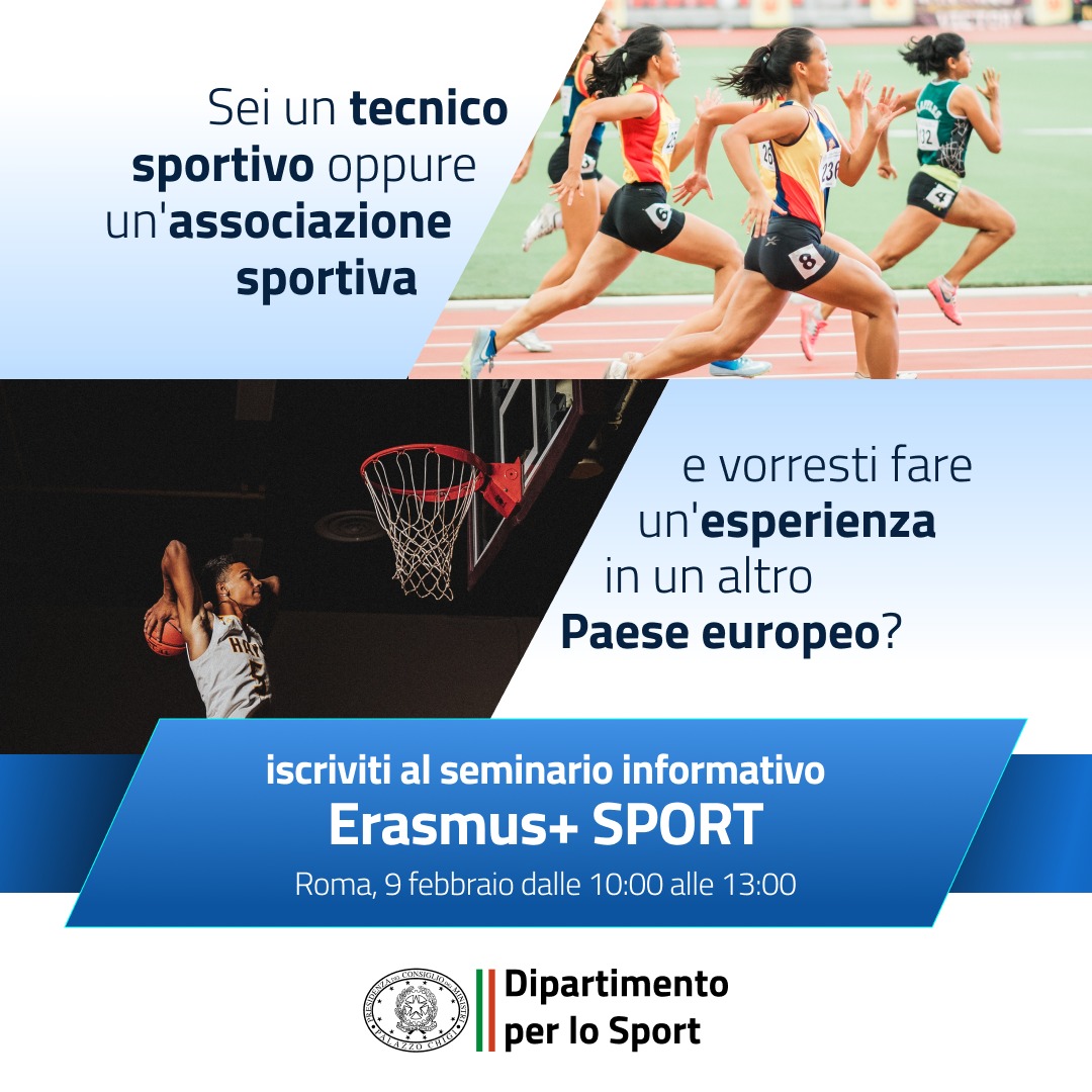 Partecipa al programma Erasmus+Sport: ecco come fare - LND Campania